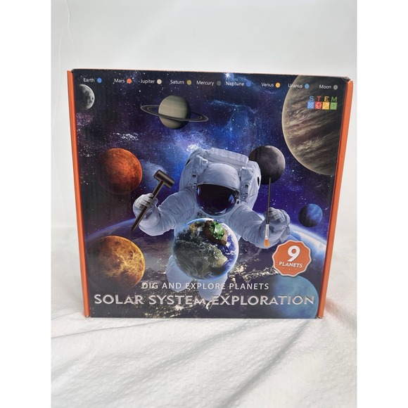 stem | Toys | Gemstone Dig Kit Dig Up 72 Jewel Treasures From 9 Solar ...